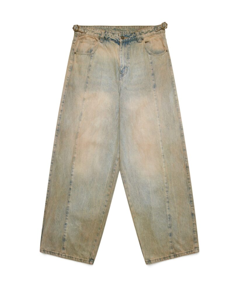 Shinzo Brand Buy Shinzo Brand Tedzukuri Sand Washed Phat Cut Denim ...